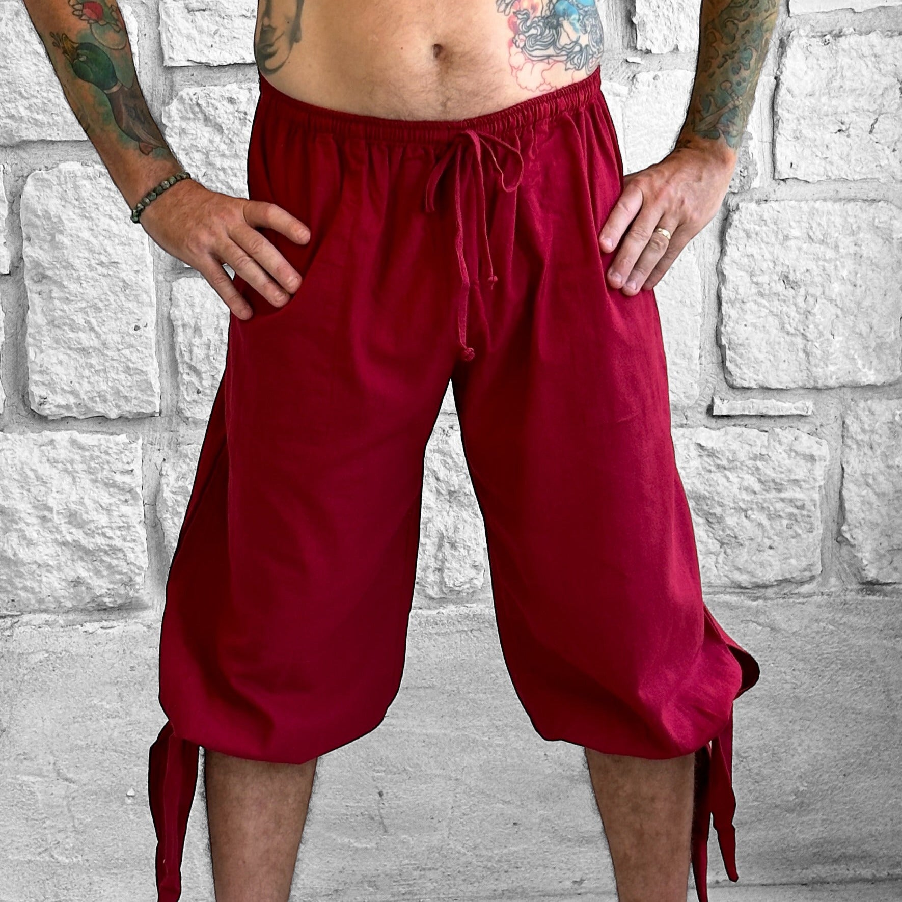 Buccaneer Pants - Red – Zootzu Garb