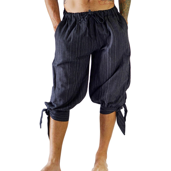 Buccaneer Pants - Striped Black – Zootzu Garb