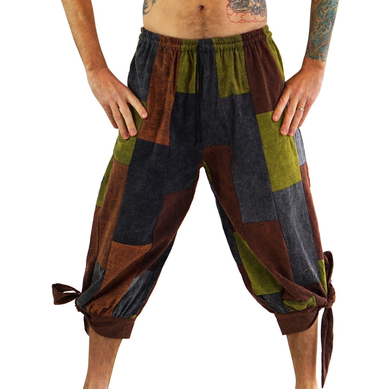 Buccaneer Pants - Stone Patchwork – Zootzu Garb