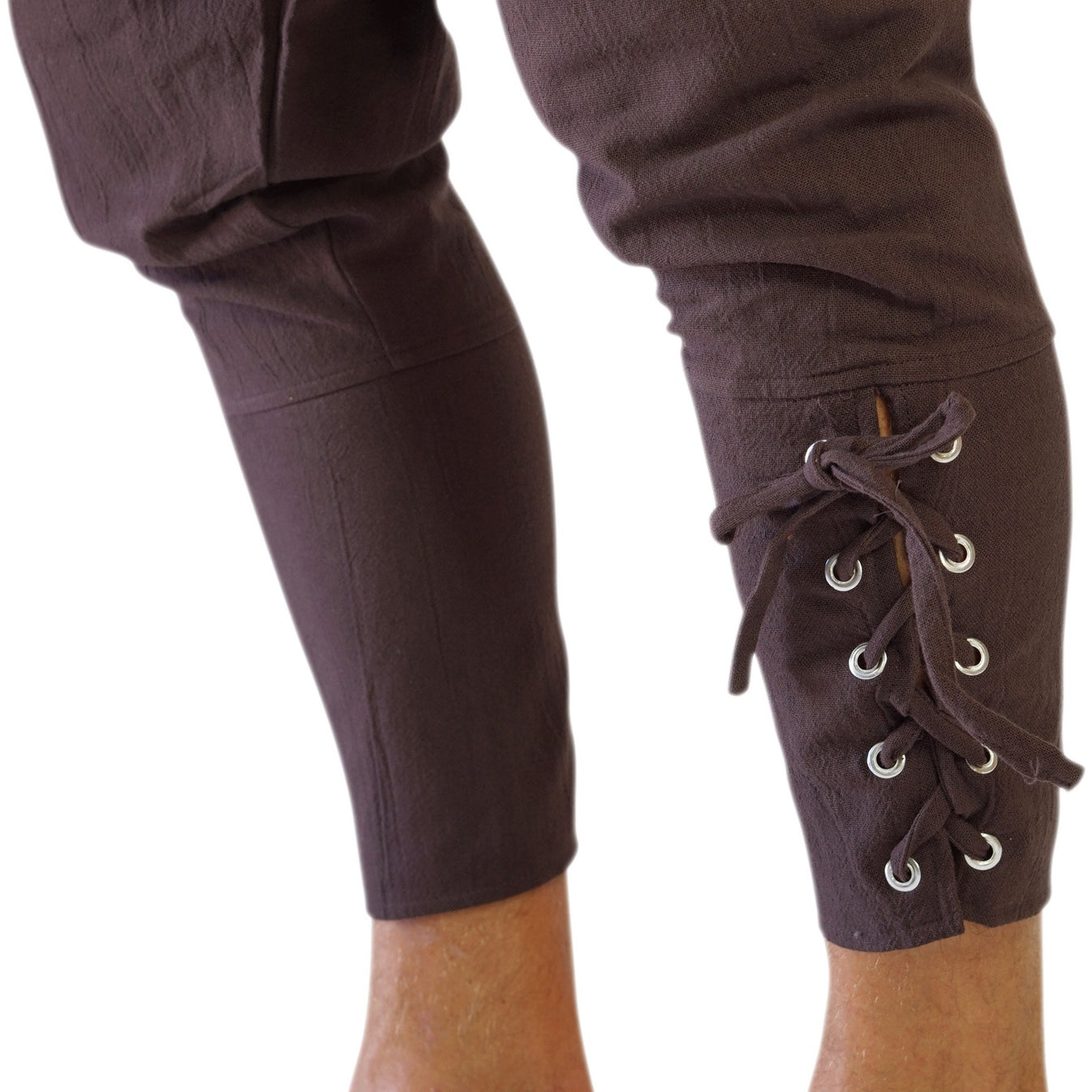 Ankle Cuff Pants - Brown – Zootzu Garb